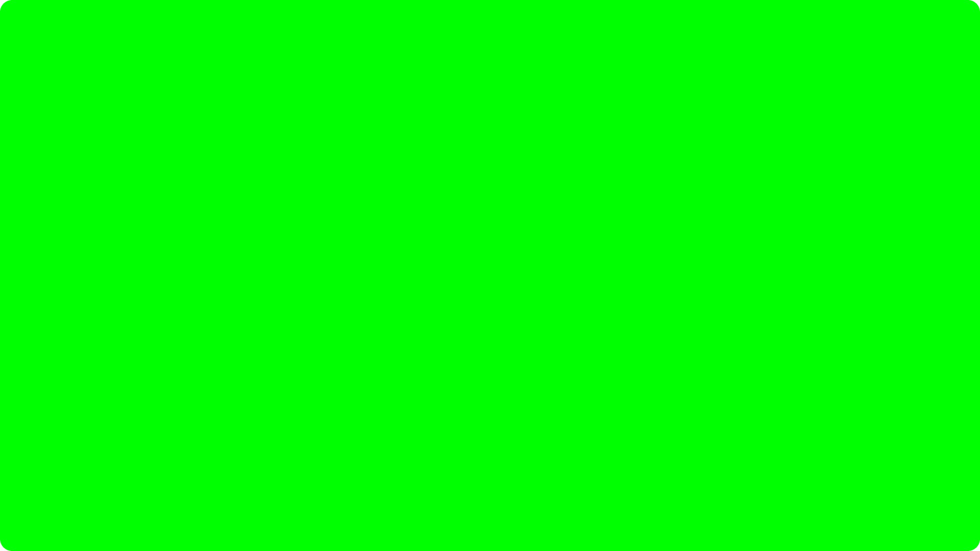 Green Screen for Fullscreen Chroma Key & Testing